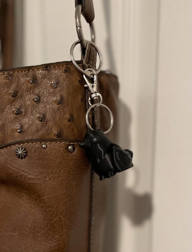 3D Printed Crows, Articulated Black Birds, Fidget Crows, Black Bird ...