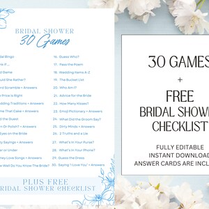 Most Popular Bridal Shower Games Bachelorette Games Bridal Shower Ideas ...