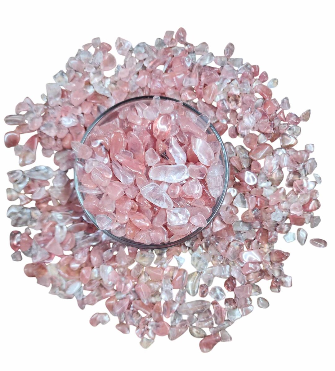 Cherry Quartz Crystal Chips - Etsy