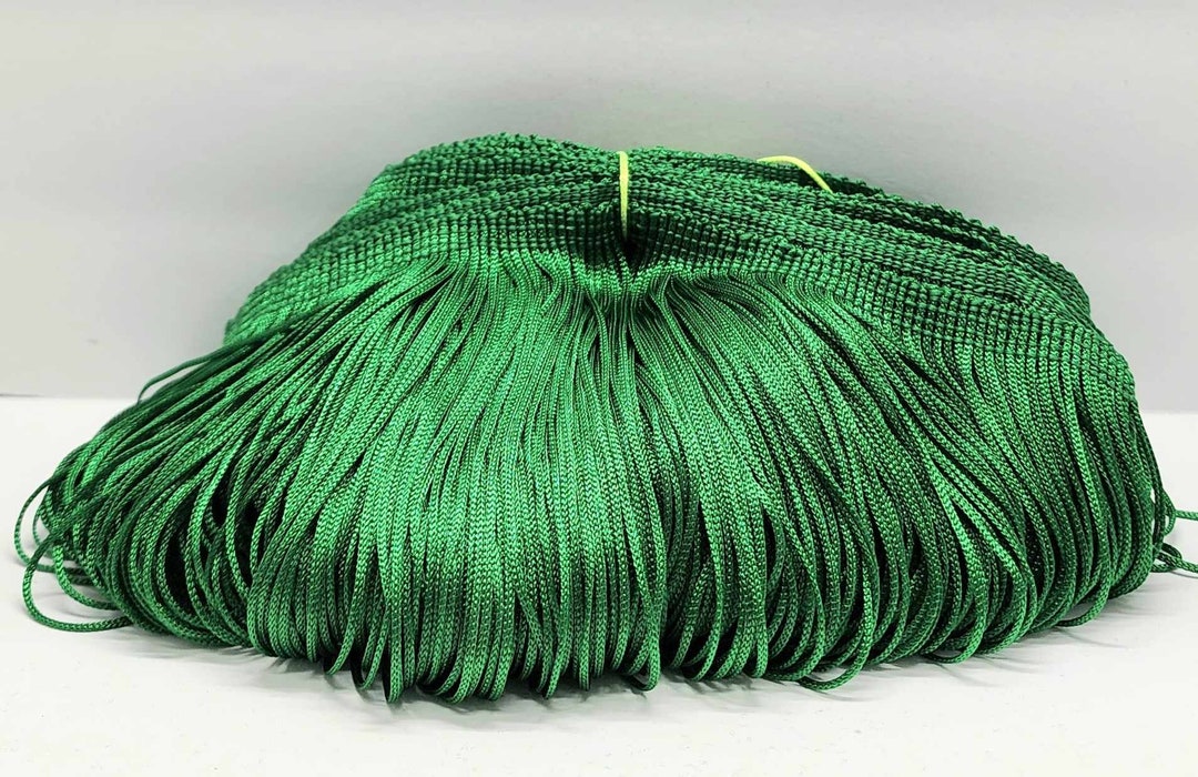 6 Inch Grass Green Fringe - Etsy