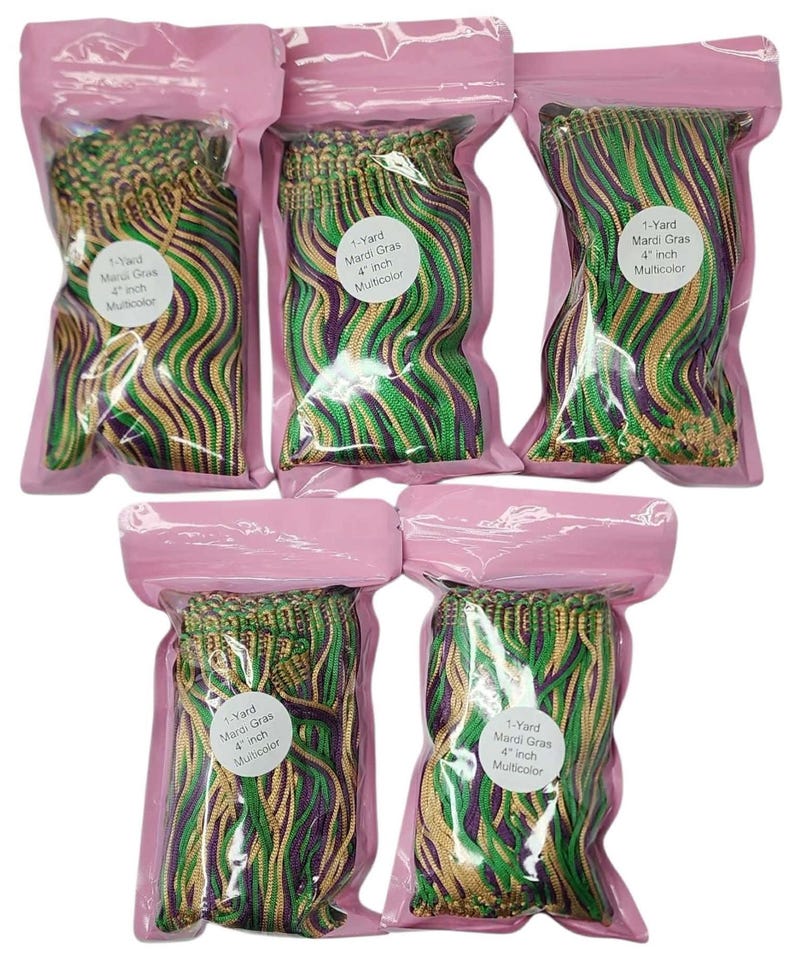 Mardi Gras (multicolor) Fringe - Etsy