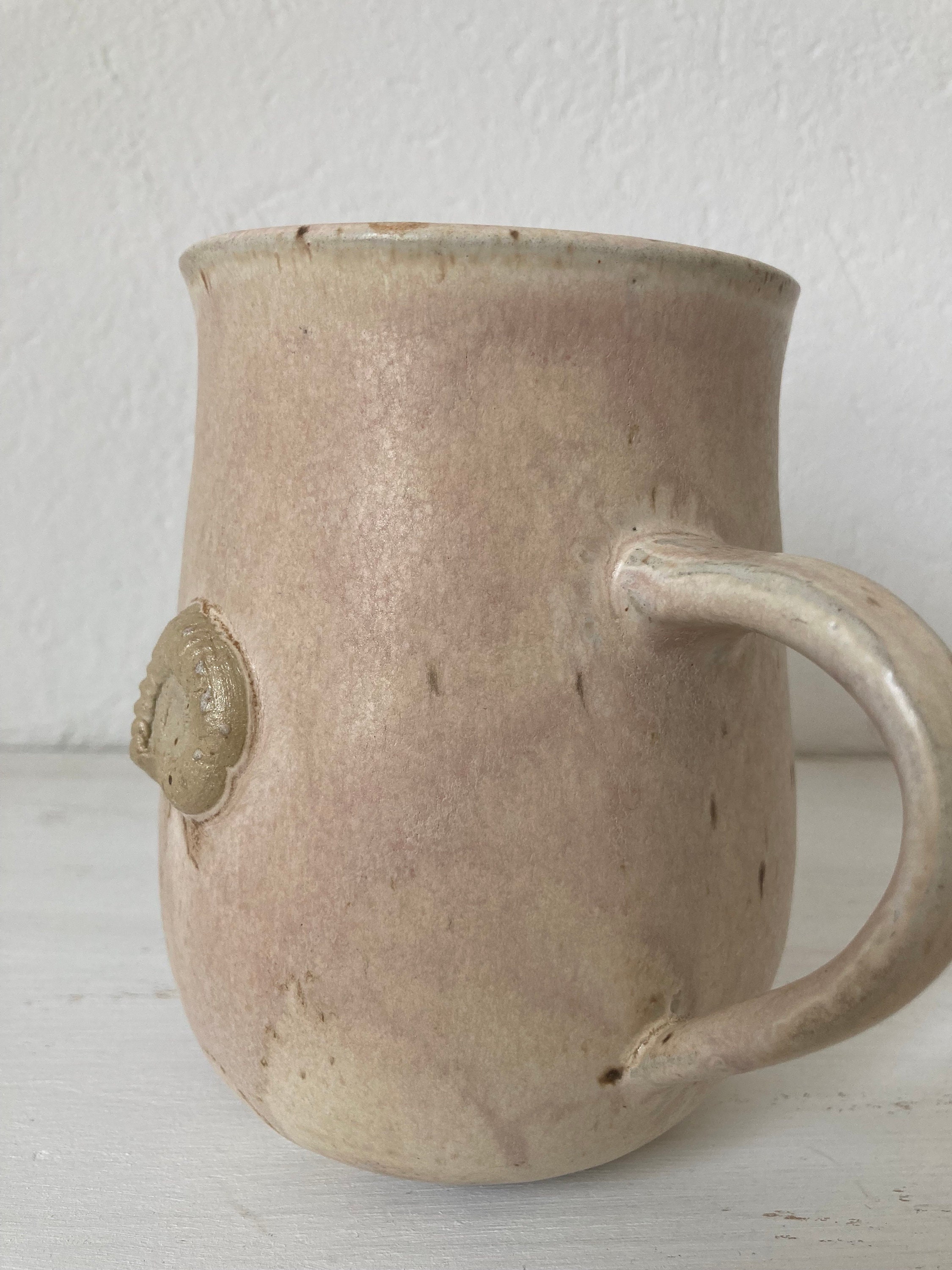 Ammonite Cup, Ceramic Cup With Ammonite, Pottery Cup With Ammonite - Etsy
