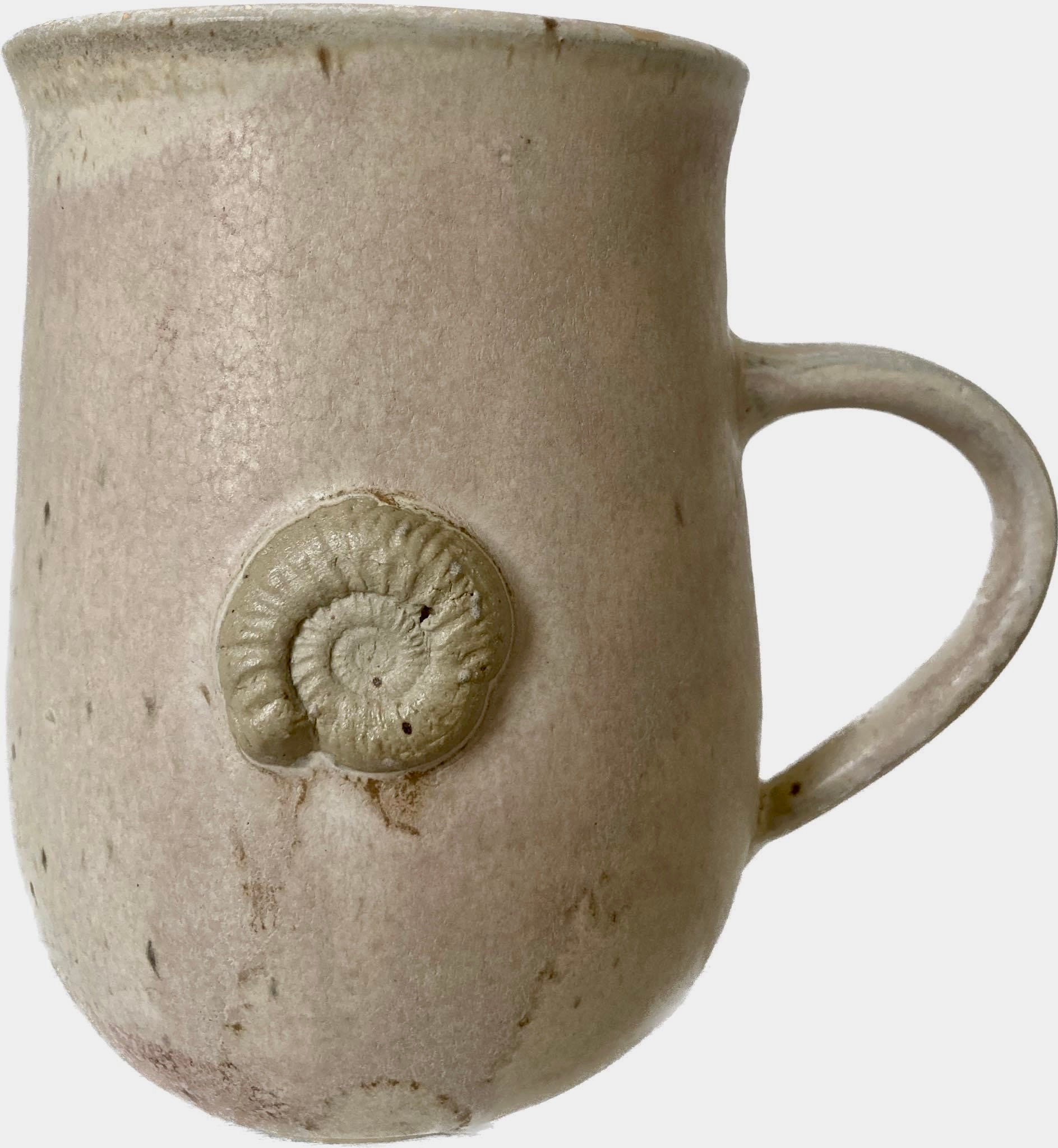 Ammonite Cup, Ceramic Cup With Ammonite, Pottery Cup With Ammonite - Etsy