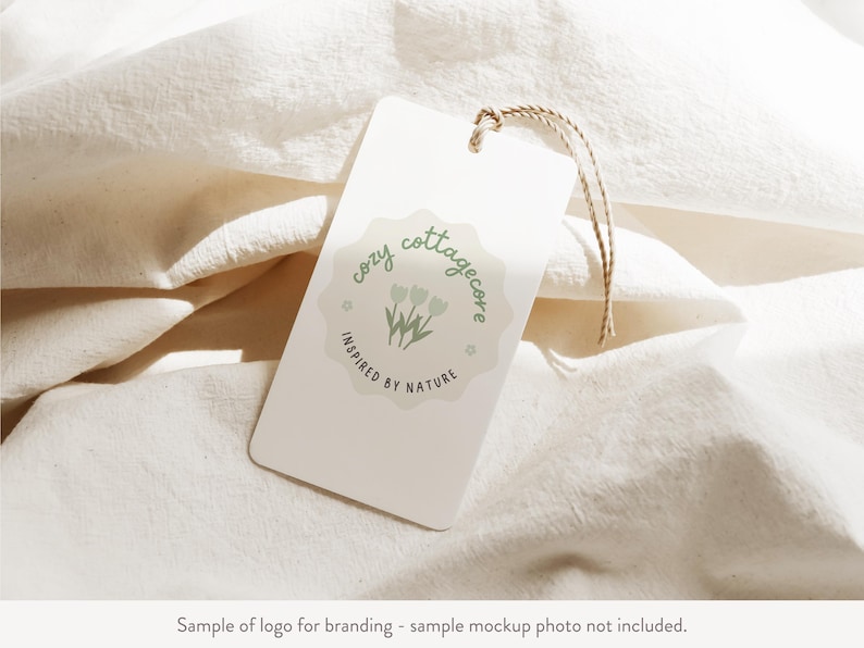 Editable Cottagecore Canva Logo | Customizable Logo Design | Small ...