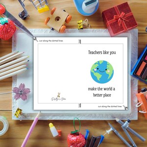 Teacher's Like You, Printable Teacher Appreciation Card, 5 X 7 ...