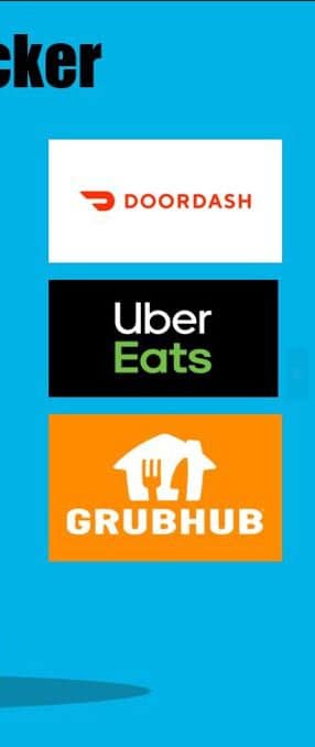 Doordash Tracker Template | Doordash Delivery Log | Dash Projections ...