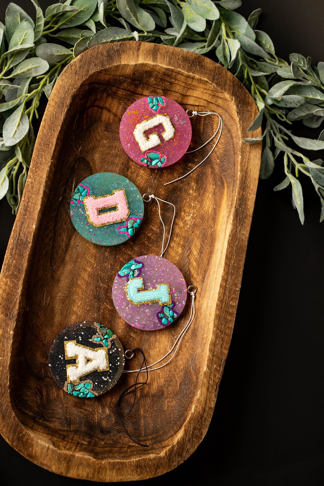 Custom Letter Freshies Personalized Letter Freshie 4 Different Colors Car Freshie Car Freshener ...