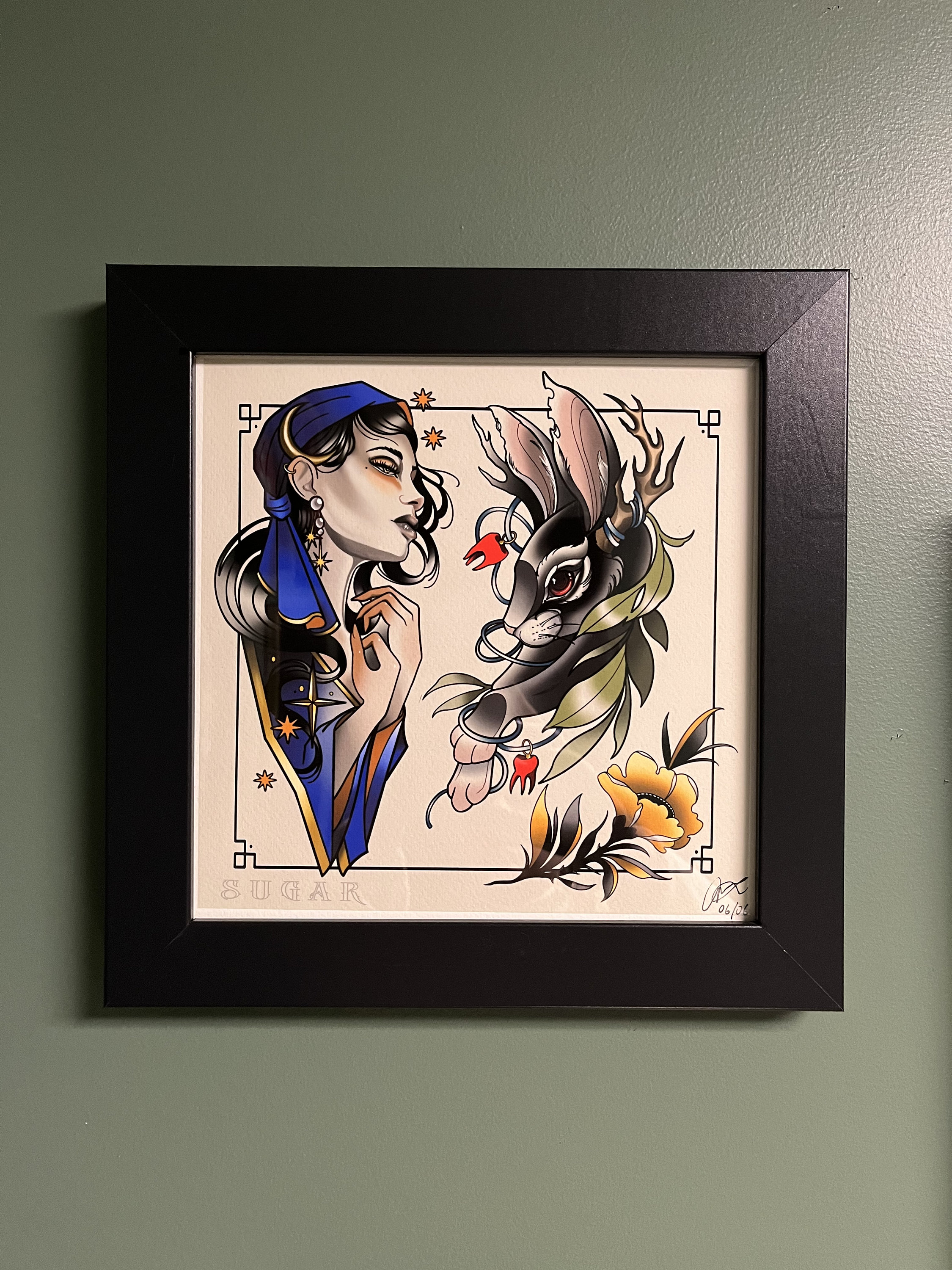 Neotraditional Tattoo Flash Sheet - Etsy