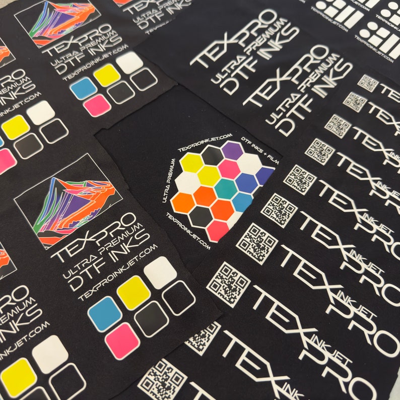 Texpro™ Ultra Premium DTF Ink | Okeo-tex Certified | Unrivaled Vibrancy, 87.9% Opacity, Super ...