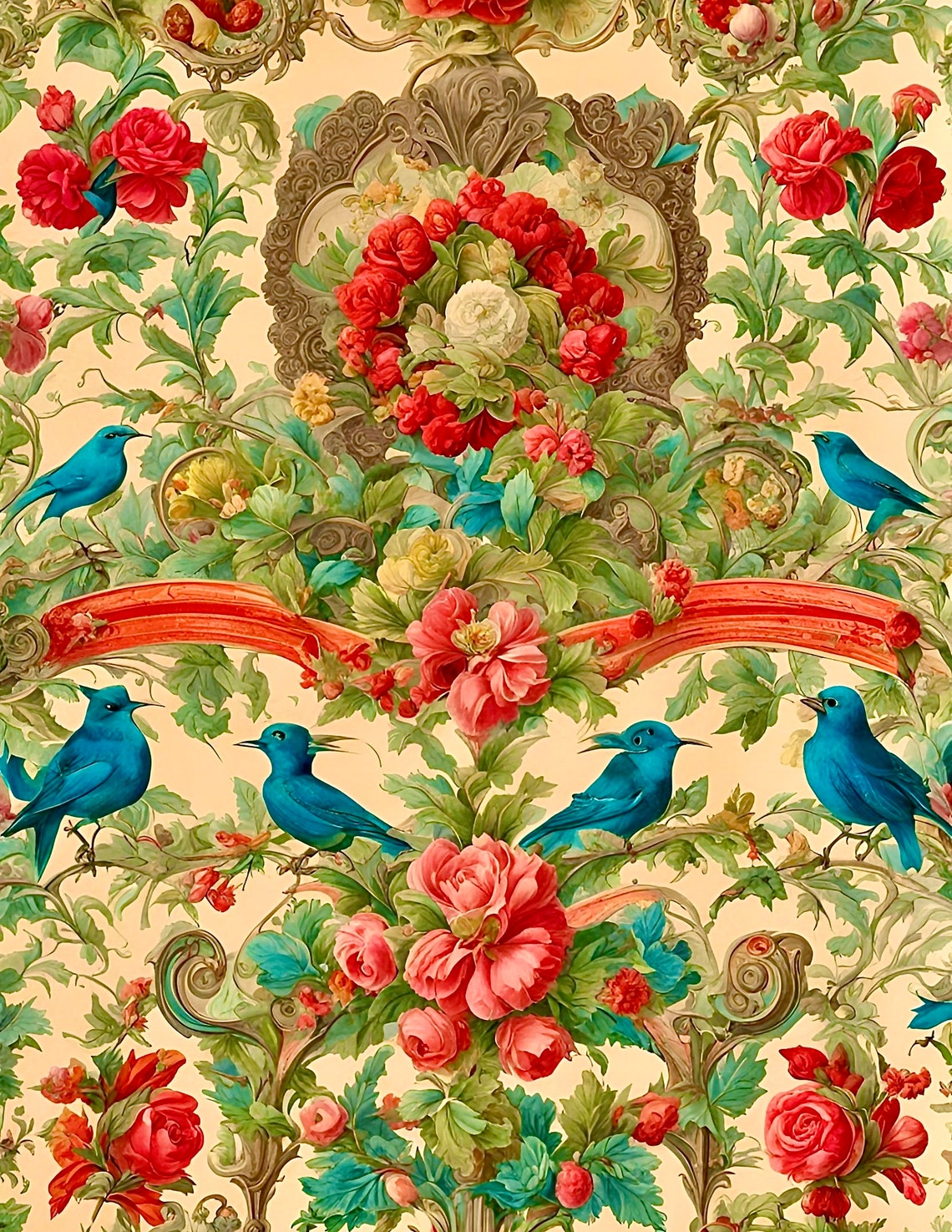 Elegant Victorian Ephemera Digital Paper Pack - Etsy