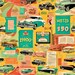 Retro 1950s Digital Paper Pack Volume 1 - Etsy Canada