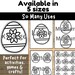Easter Egg Cut-outs for Crafts | Printable Easter Egg Templates for ...