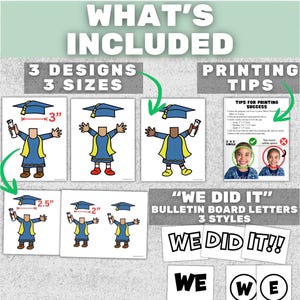 Graduation Cap and Gown Craft | Student Photo Keepsake for End of Year ...