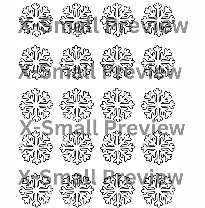 6 Snowflake Templates | 5 Sizes | Winter Crafts, STEM, & Classroom ...