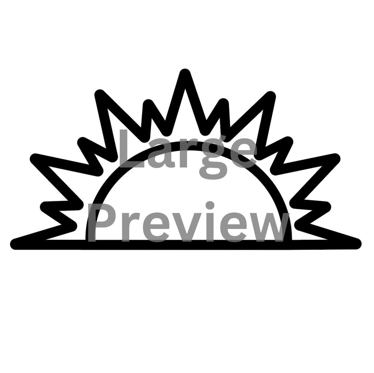 Sun Templates | 5 Sun Designs in 5 Sizes | Printable Sun Craft ...