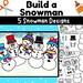 Build a Snowman Activity Pack | Winter STEM Crafts (printable PDF ...
