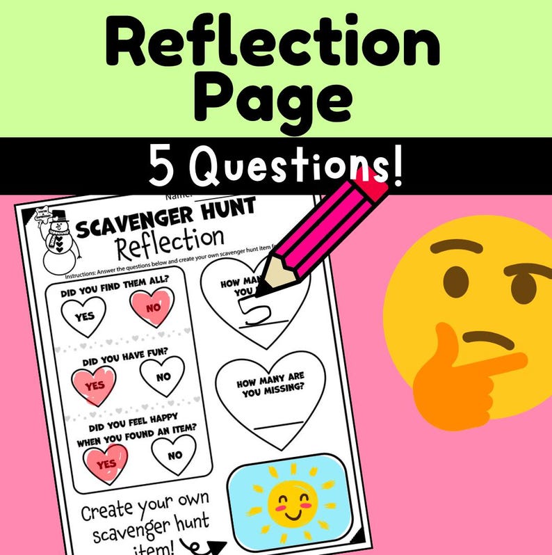 Valentine’s Day Scavenger Hunt for Kids | Low-prep & No-prep Classroom ...