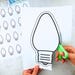 Light Bulb Cut-outs | Christmas Light Templates | Holiday Craft ...