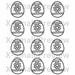 Easter Egg Cut-outs for Crafts | Printable Easter Egg Templates for ...