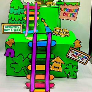 Printable Leprechaun Trap Kit | St. Patrick's Day DIY Craft (instant ...
