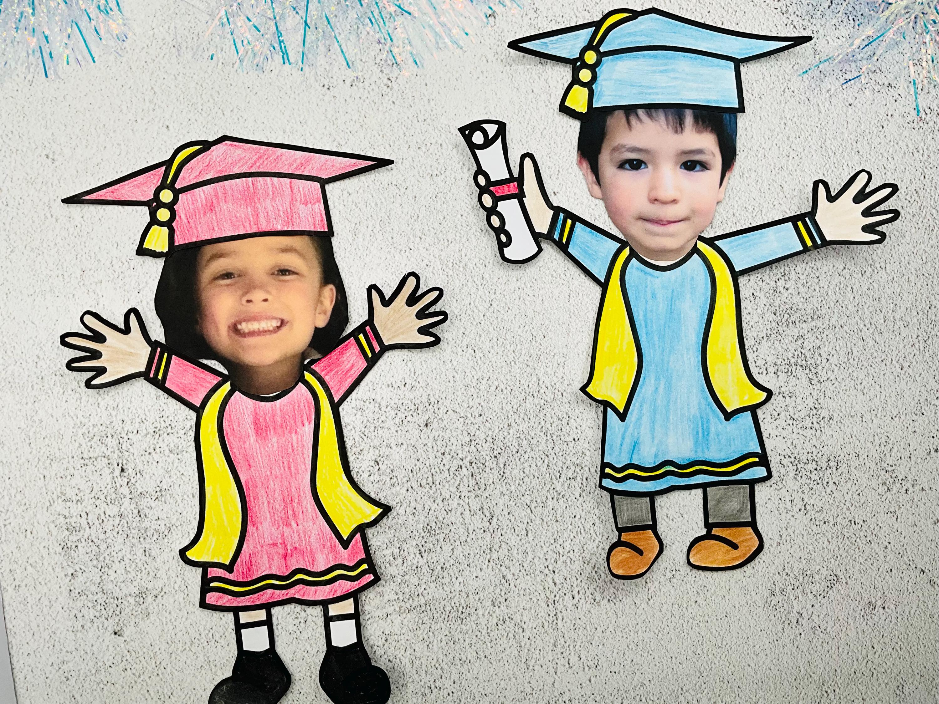 DIY Graduation Cap and Gown Template: Photo Keepsake Craft (PDF ...