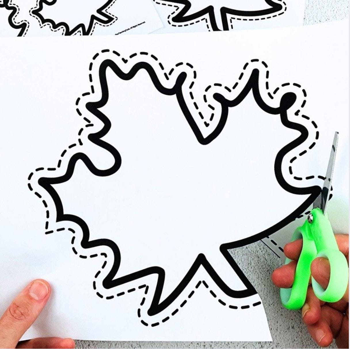 Leaf Cut-outs: 5 Designs, 4 Sizes - Fall, Classroom, Scrapbooking Decor ...