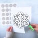 Printable Snowflake Cutouts: Winter Craft Designs (instant Download) - Etsy