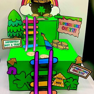 Printable Leprechaun Trap Kit | St. Patrick's Day DIY Craft (instant ...