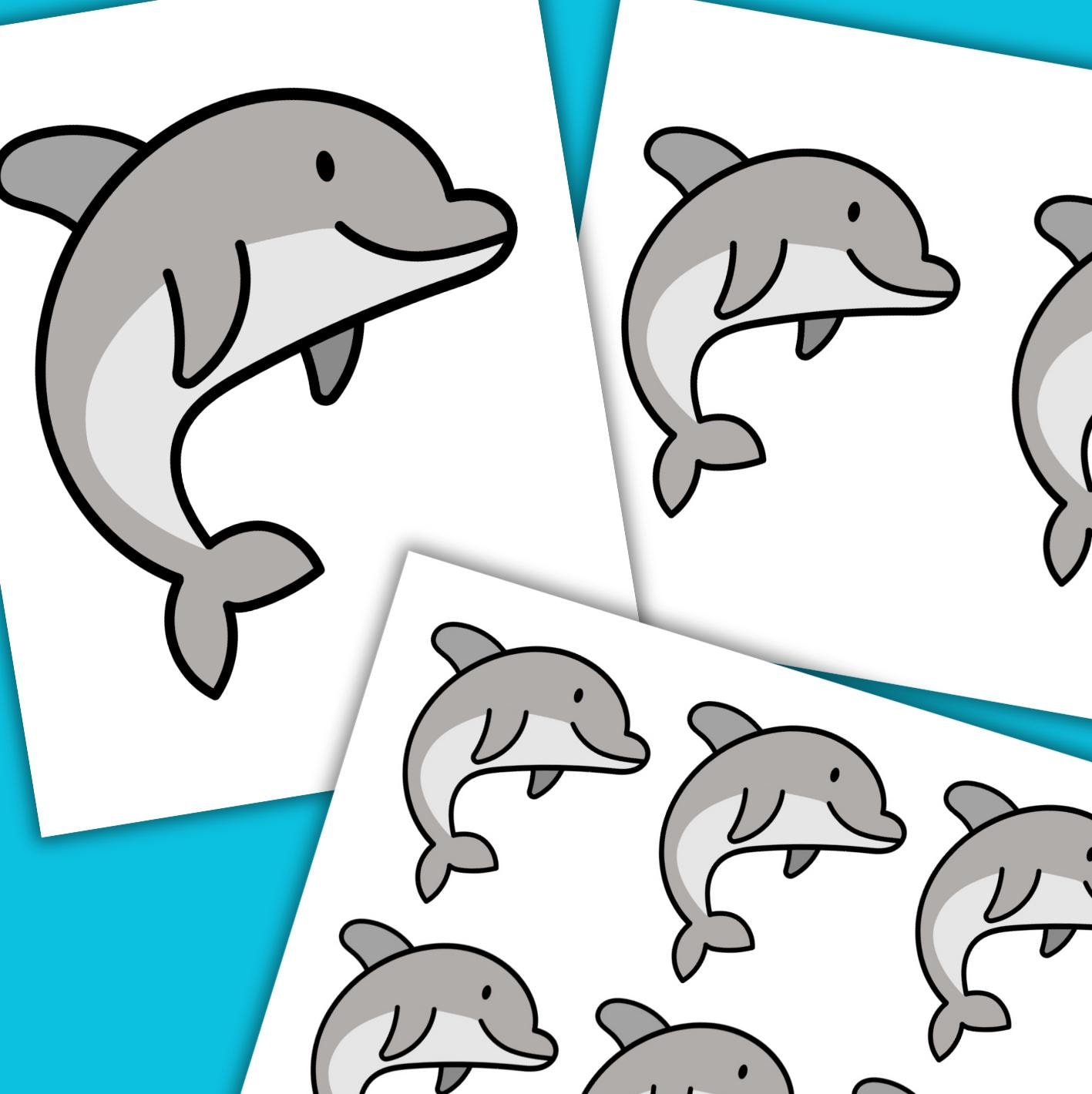 Ocean Animal Cutouts: 10 Sea Creature Templates for Classroom Decor ...
