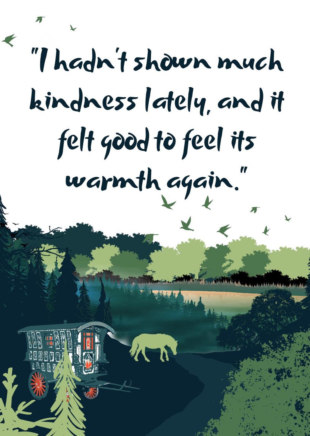 Handmade Kindness Greeting Card With Warm, Thoughtful Message - Etsy