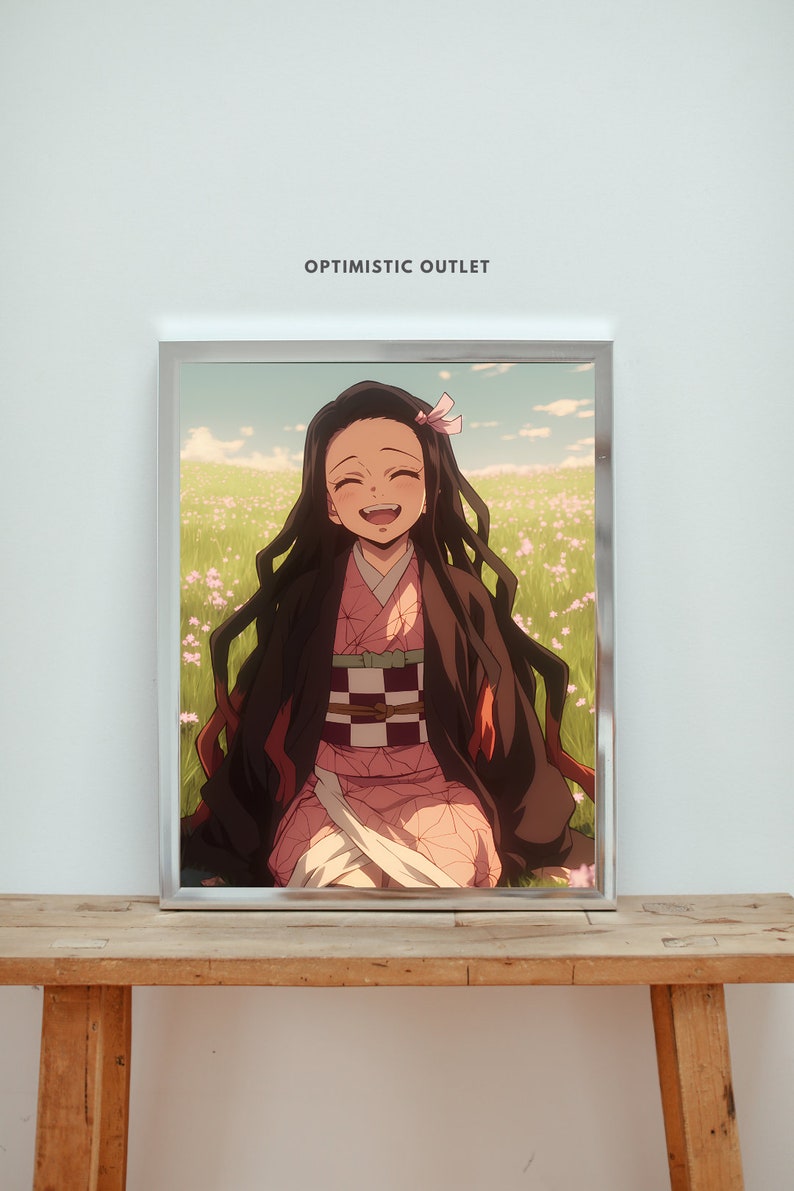 Demon Slayer Nezuko Wall Art, Anime Wall Art, Anime Poster, Demon ...