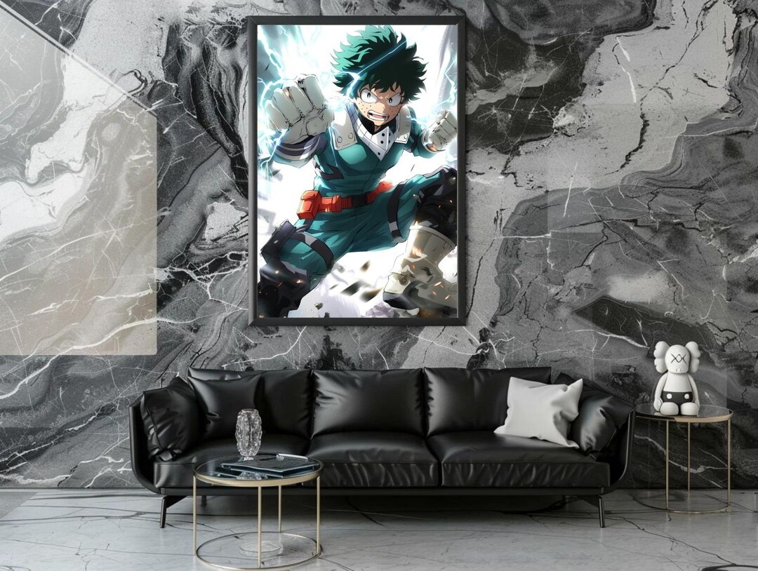 My Hero Academia Poster: Deku Anime Wall Art (digital Download) - Etsy