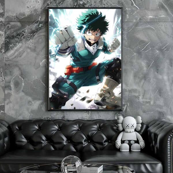 My Hero Academia Anime Poster - Etsy