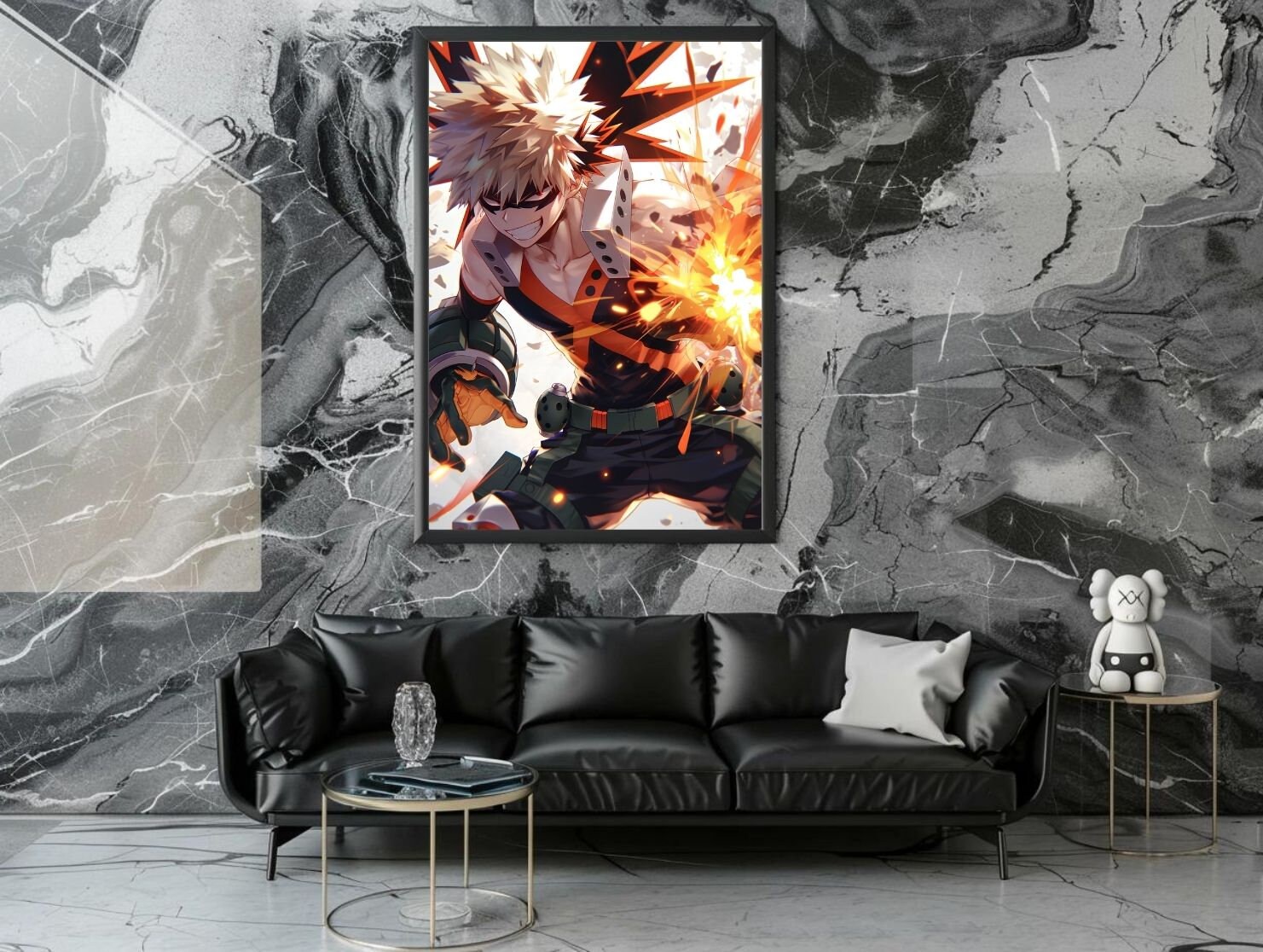 Bakugo Katsuki Anime Poster: My Hero Academia Wall Art - Etsy