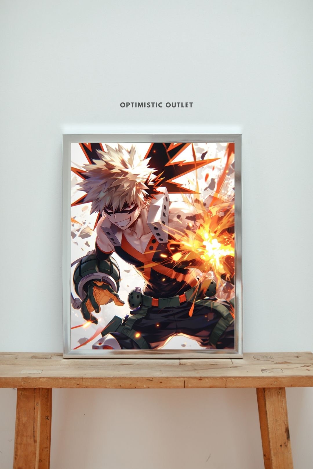 Bakugo Katsuki Anime Poster: My Hero Academia Wall Art - Etsy