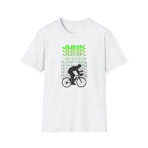Junk Miles Cycling T-shirt - Etsy