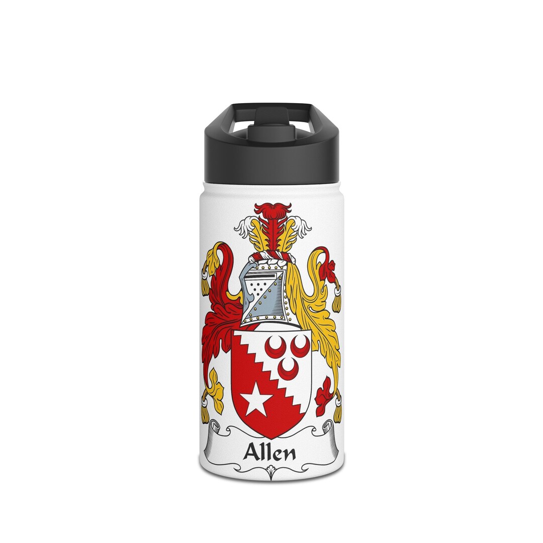 Allen Family Familia Heraldry Emblem Standard Tree Genealogy Noble ...