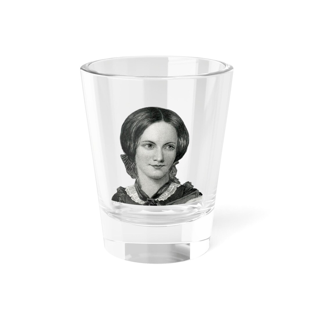 Emily Bronte Shot Glass Wuthering Heights Heathcliff Cathy Earnshaw ...
