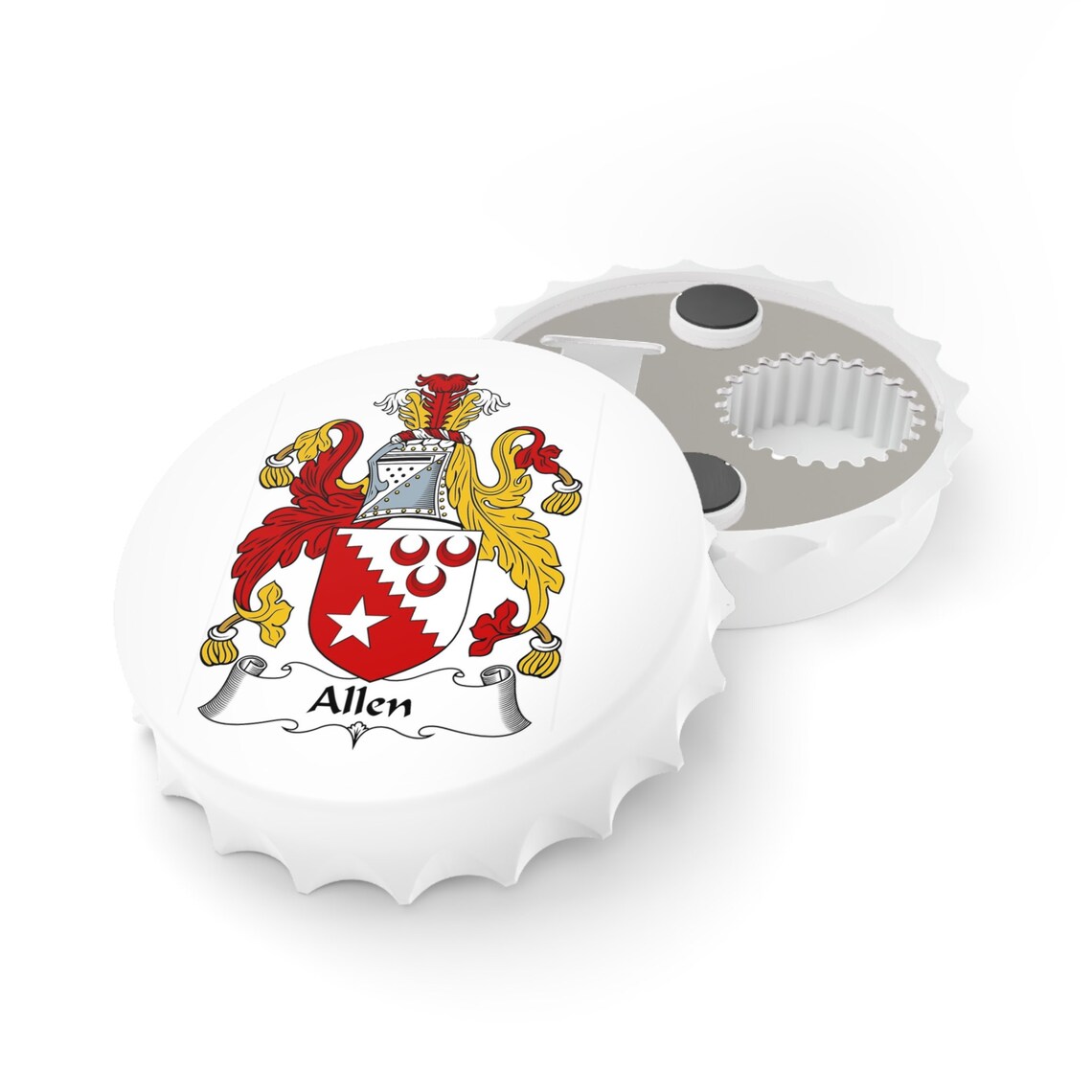 Allen Family Familia Heraldry Emblem Standard Tree Genealogy Noble ...