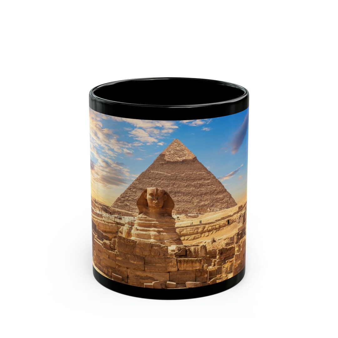 Ancient Egypt Sphinx and Pyramids at the Giza Plateau Cairo Tea and ...