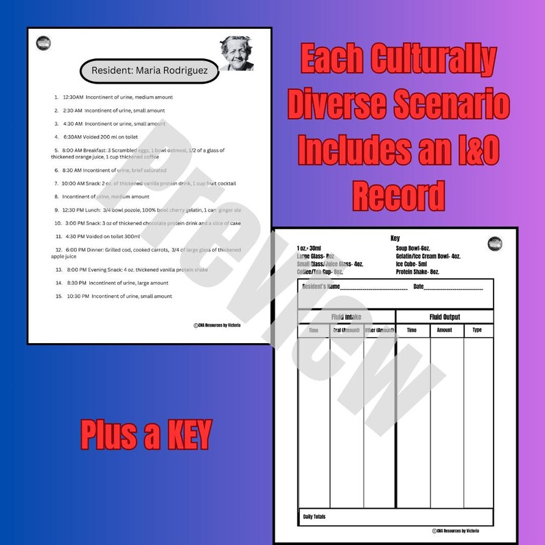 Intake and Output Activity for Nurse Aides (cnas) - Etsy