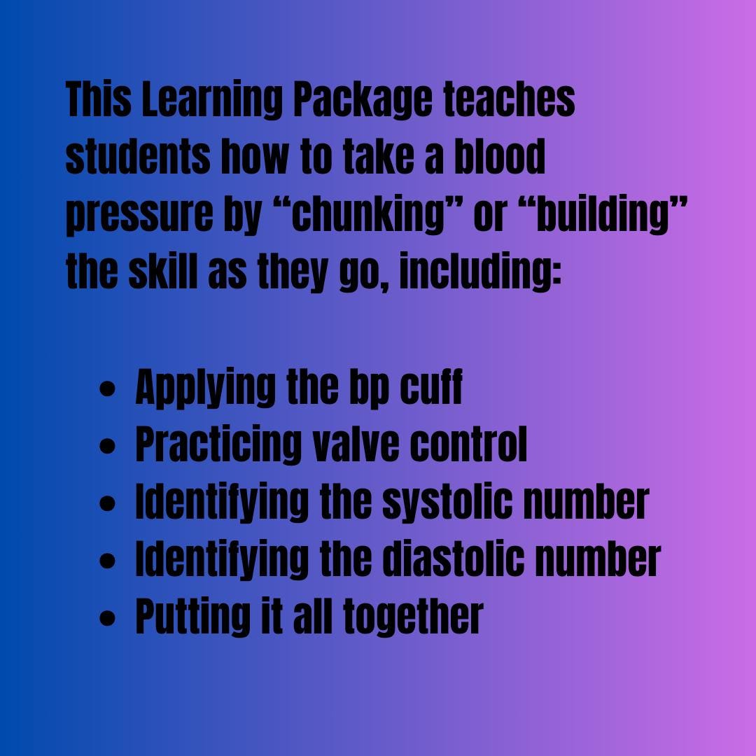 Blood Pressure Skill Full Lesson Plan and Lab Activity for Nurse Aides ...