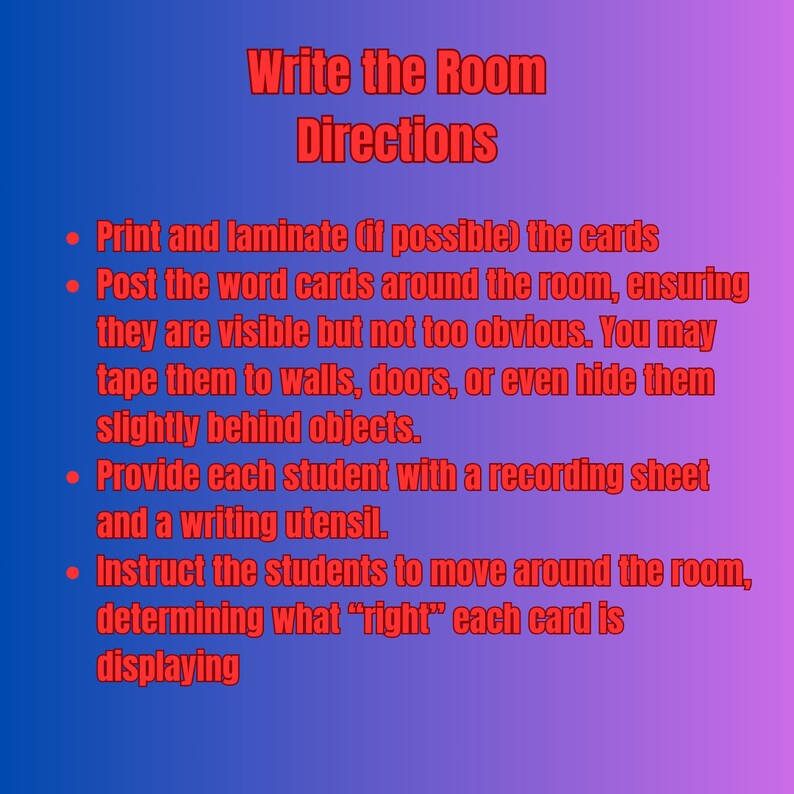 Resident's Rights Write the Room Printable Activity for Nurse Aide (CNA ...