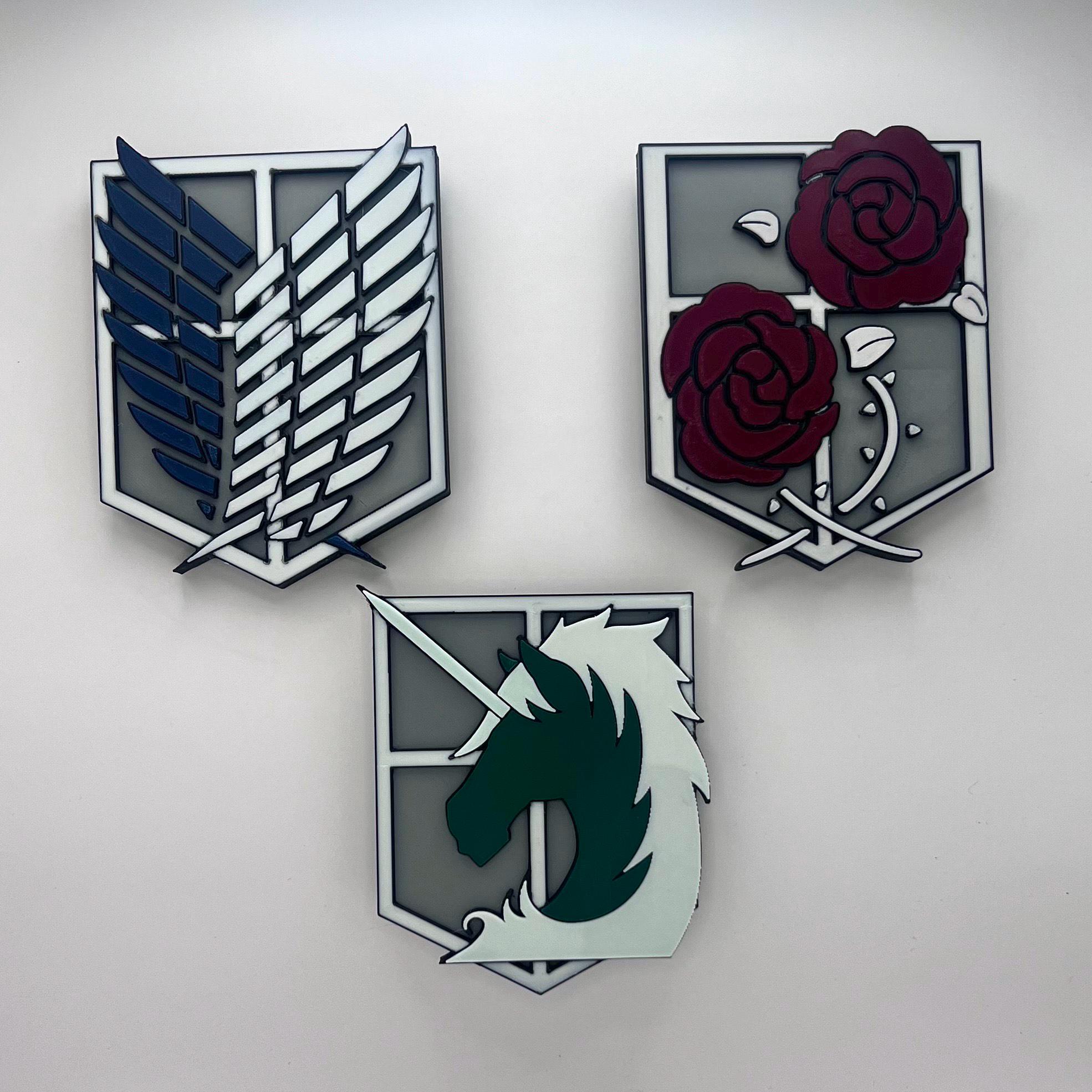 Shingeki No Kyojin Garrison Logo