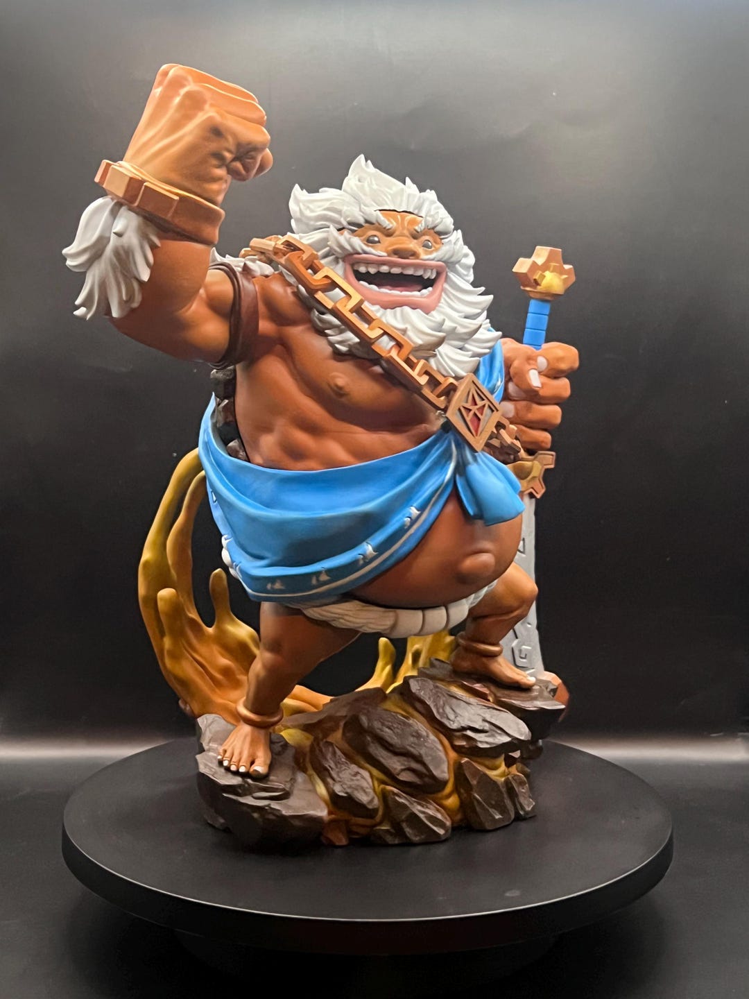 Daruk Hand-painted Resin Statue – Champion Fan Art Collectible From ...