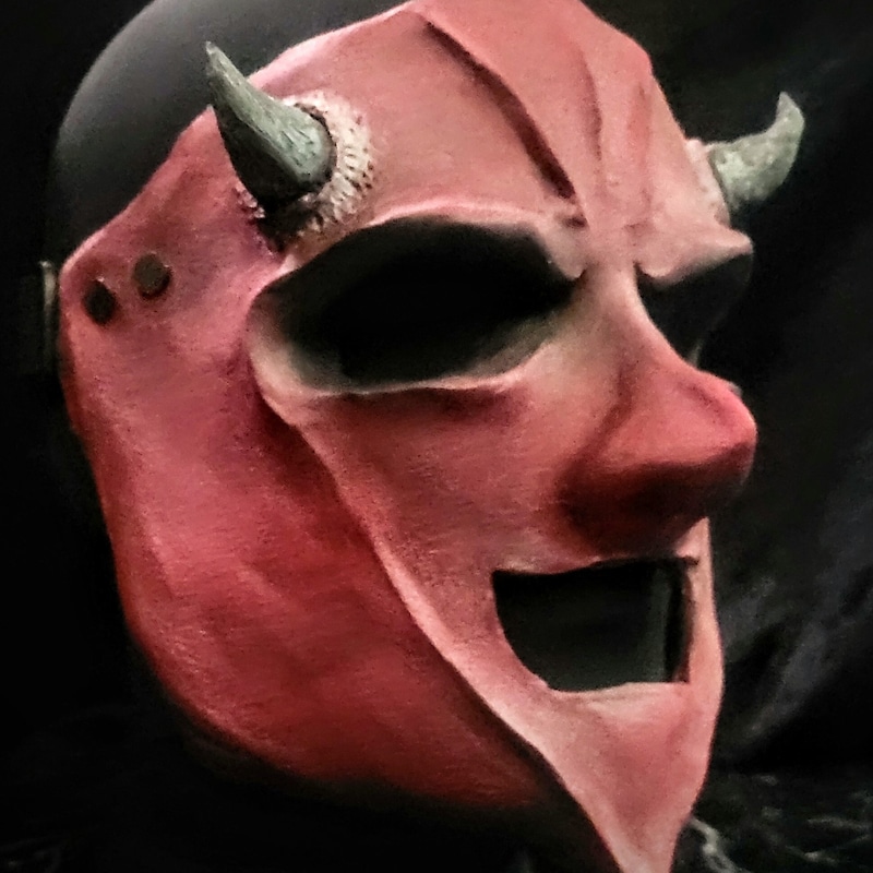 Devil Mask - Etsy