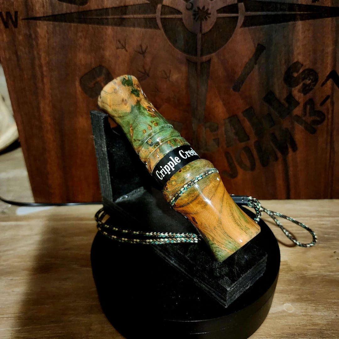 Dyed Elm Burl Barred Owl Turkey Locator Call - Etsy