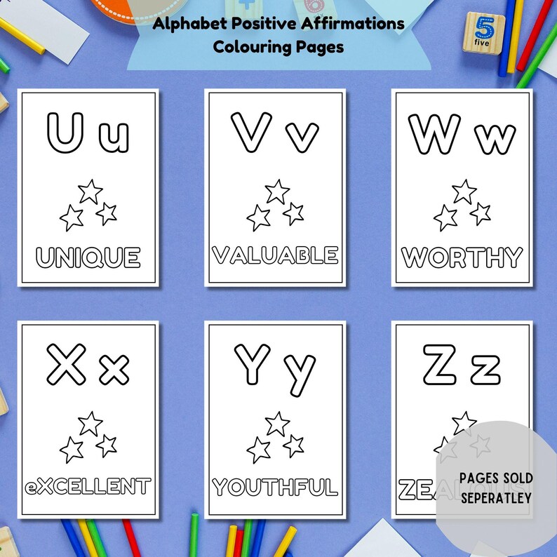 Colouring Page, Alphabet Colouring Pages, ABC, Letter "n", Affirmations ...