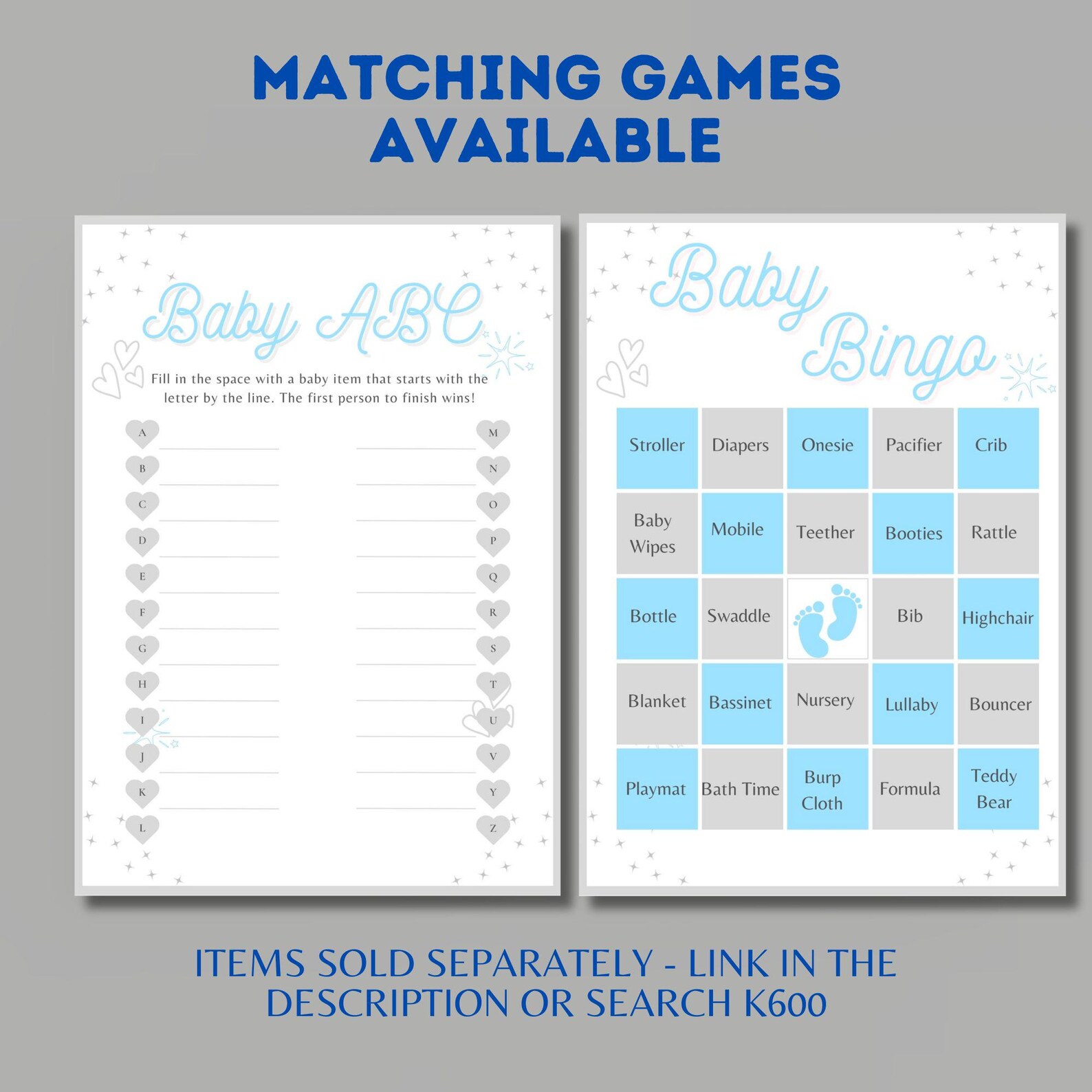 Baby Shower Games, Guess Who, Baby Shower Game Template, Baby Shower ...