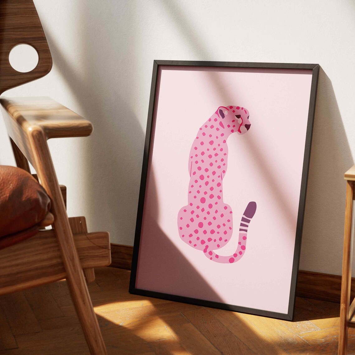 Cheetah Wall Art, Cheetah Print, Cute Apartment Decor, Aesthetic Wall ...
